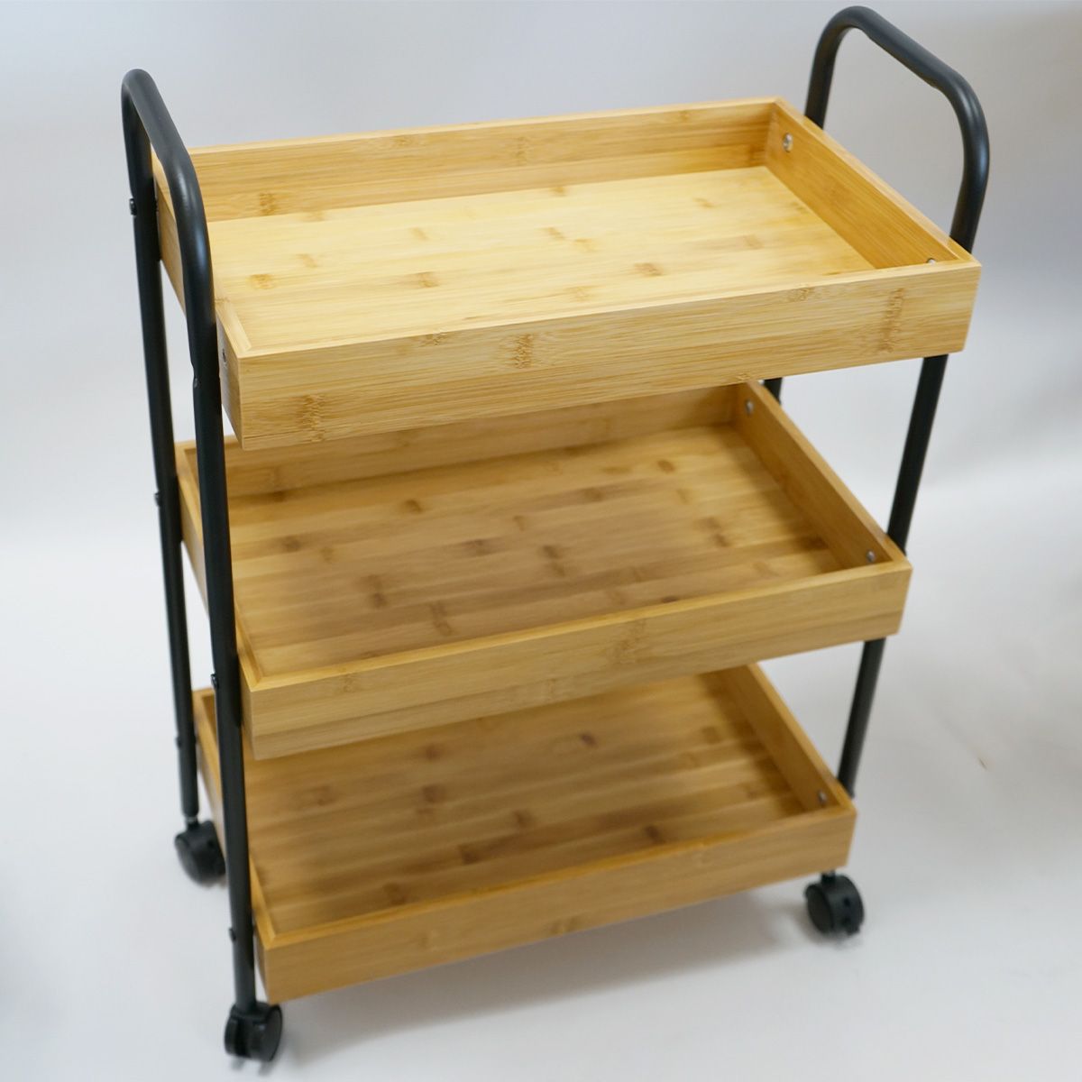 3 tier bamboo cart cart each