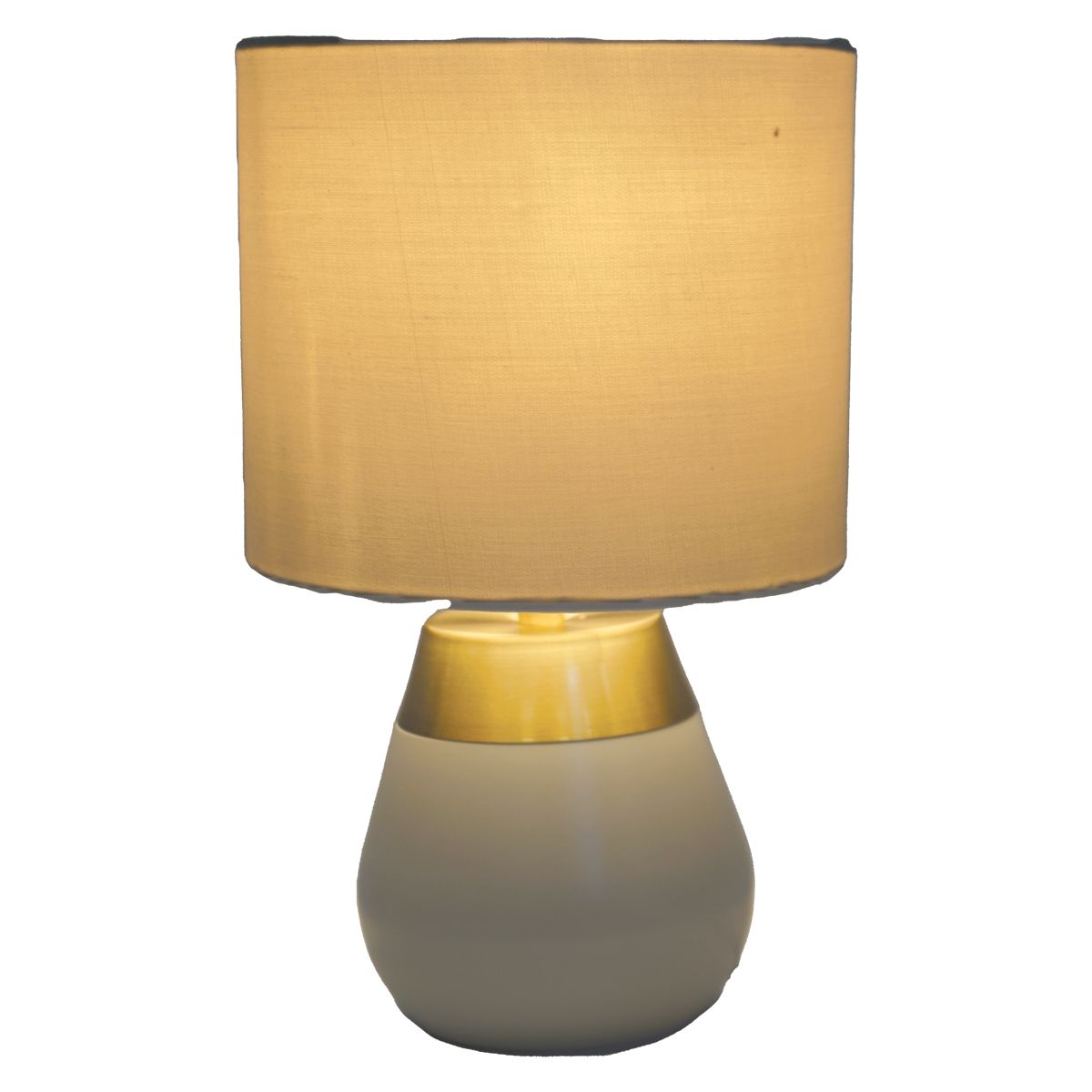 table 700944 wht+gold wht+gold lamp