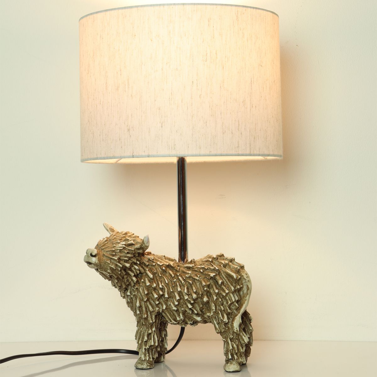 angus natural natural lamp