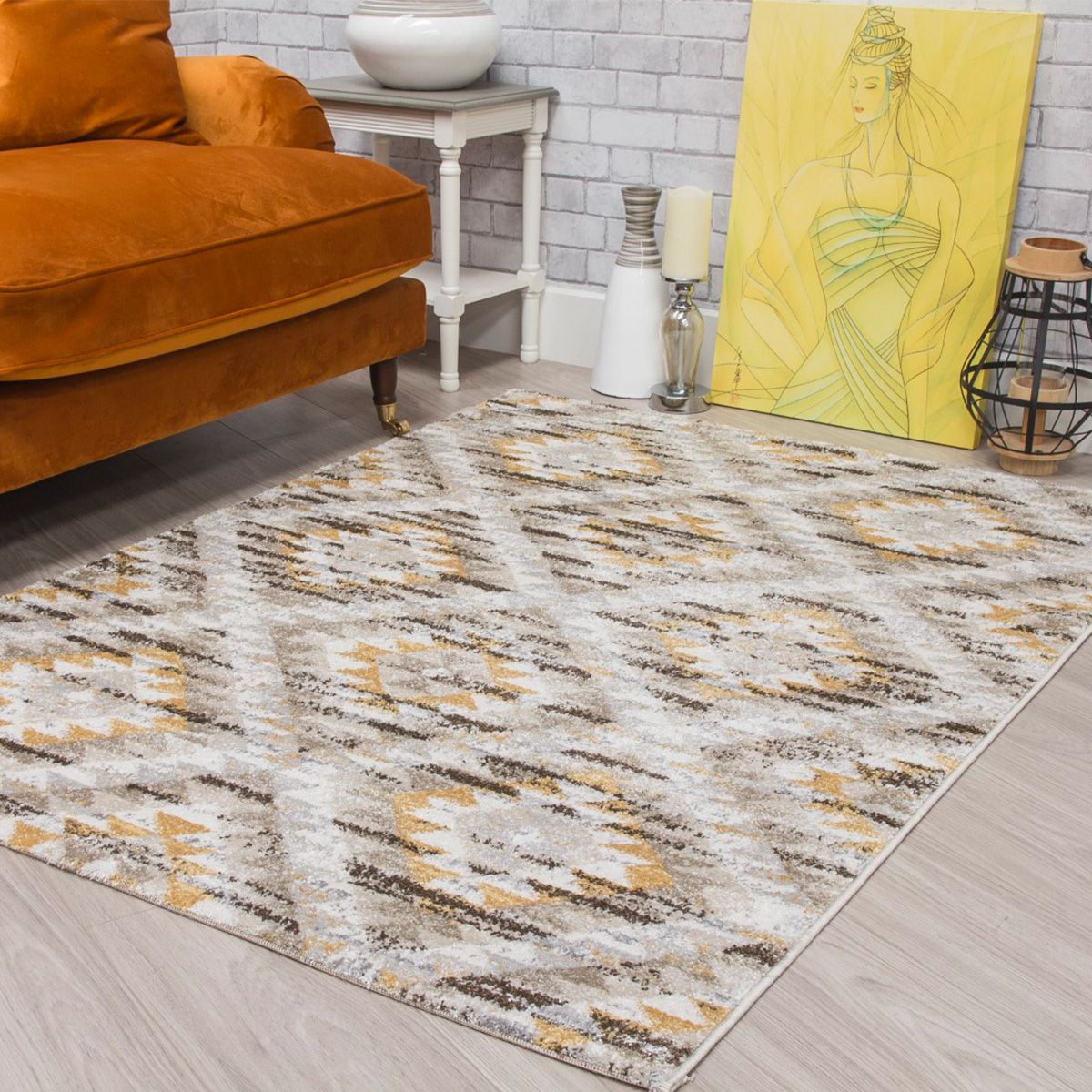 Ardenne Azteca Ochre-XRUGS