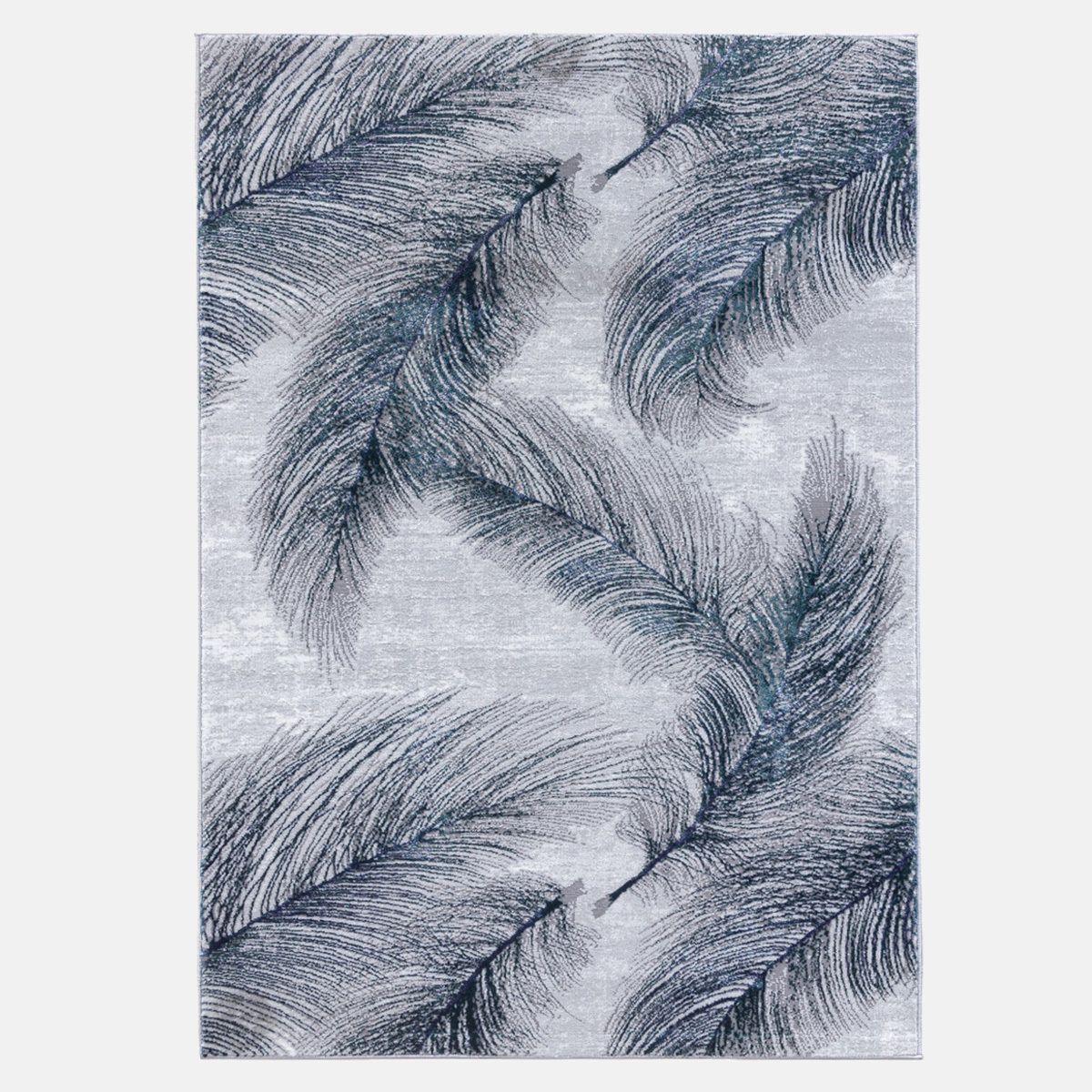 Boutique Plumes Blue & Green Rug