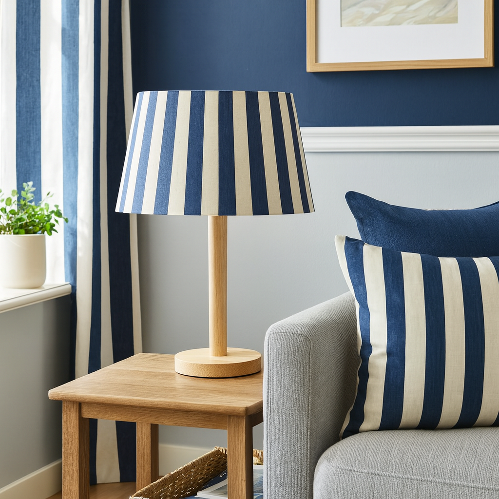 brighton navy navy lamp