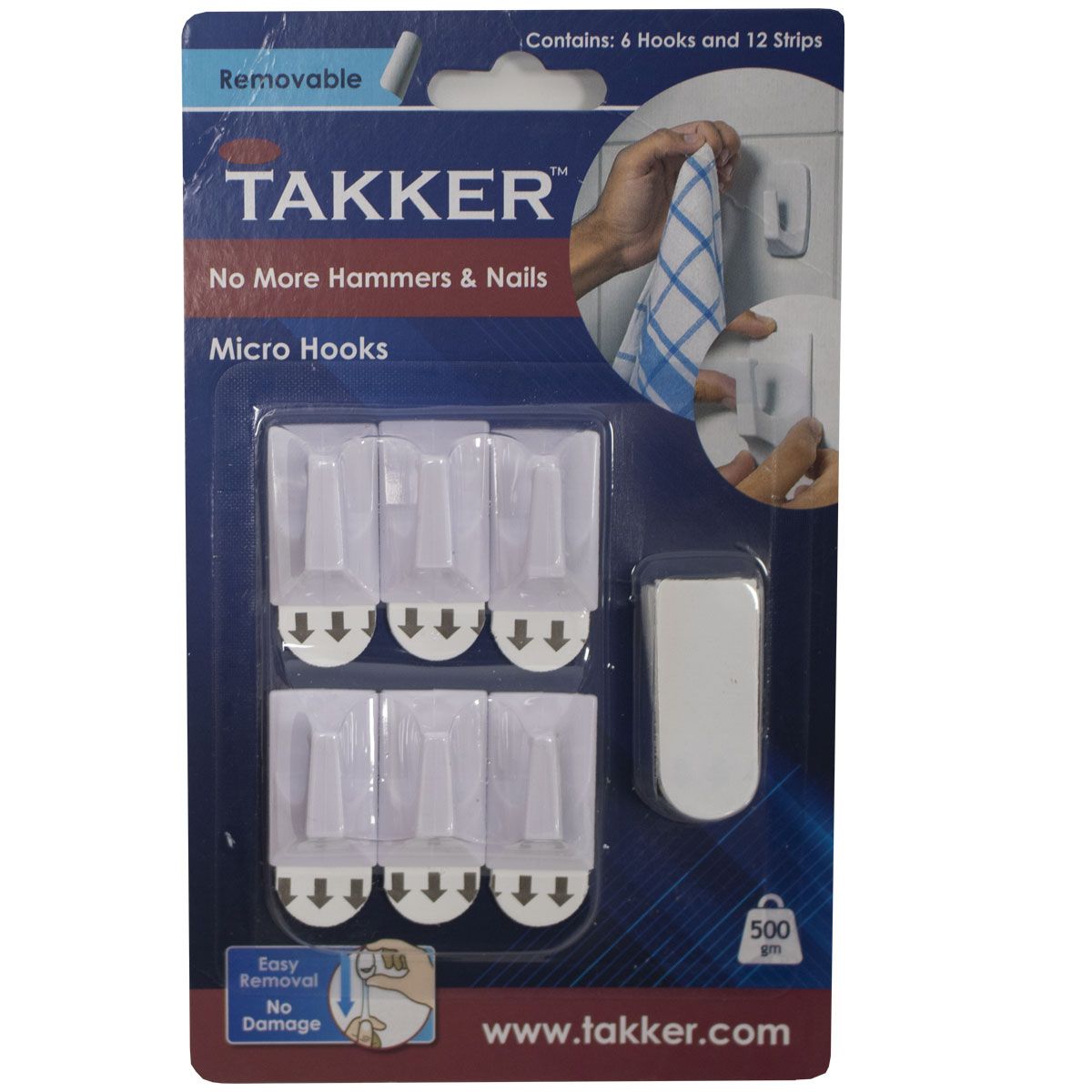 micro hooks white white each
