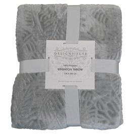 Brighton Throw Grey