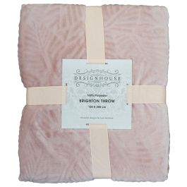 Brighton Throw Pink