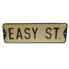 easy street sign sign each