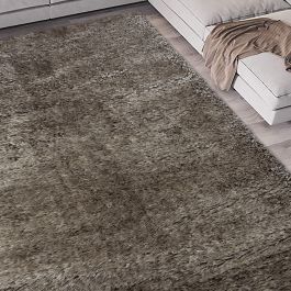 Lagom Plain Mid Grey-RUGS