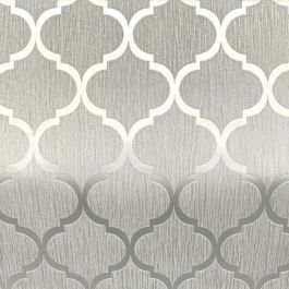 silver grey pattern wallpaper