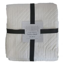 toledo throw ecru ecru 180x260
