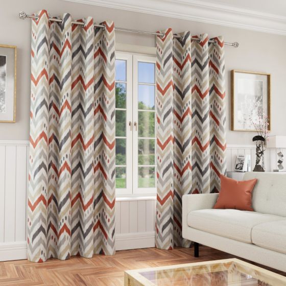 Chevron Eyelet Rust-CU