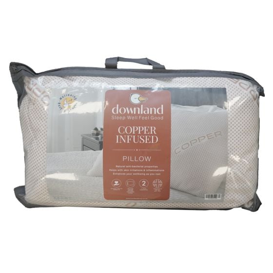 copper infused infused pillow